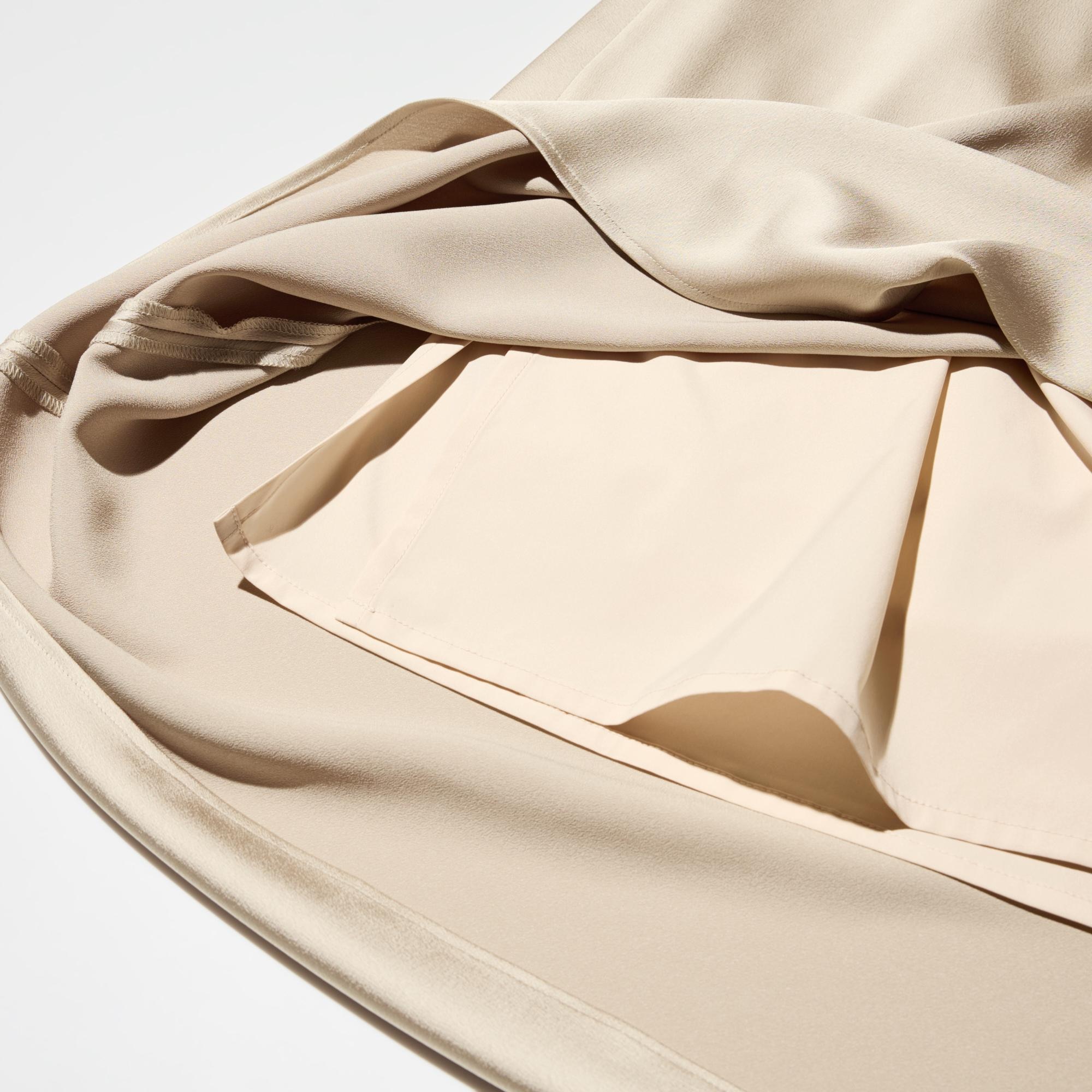 Satin Rock (kurz) für Damen | UNIQLO DE