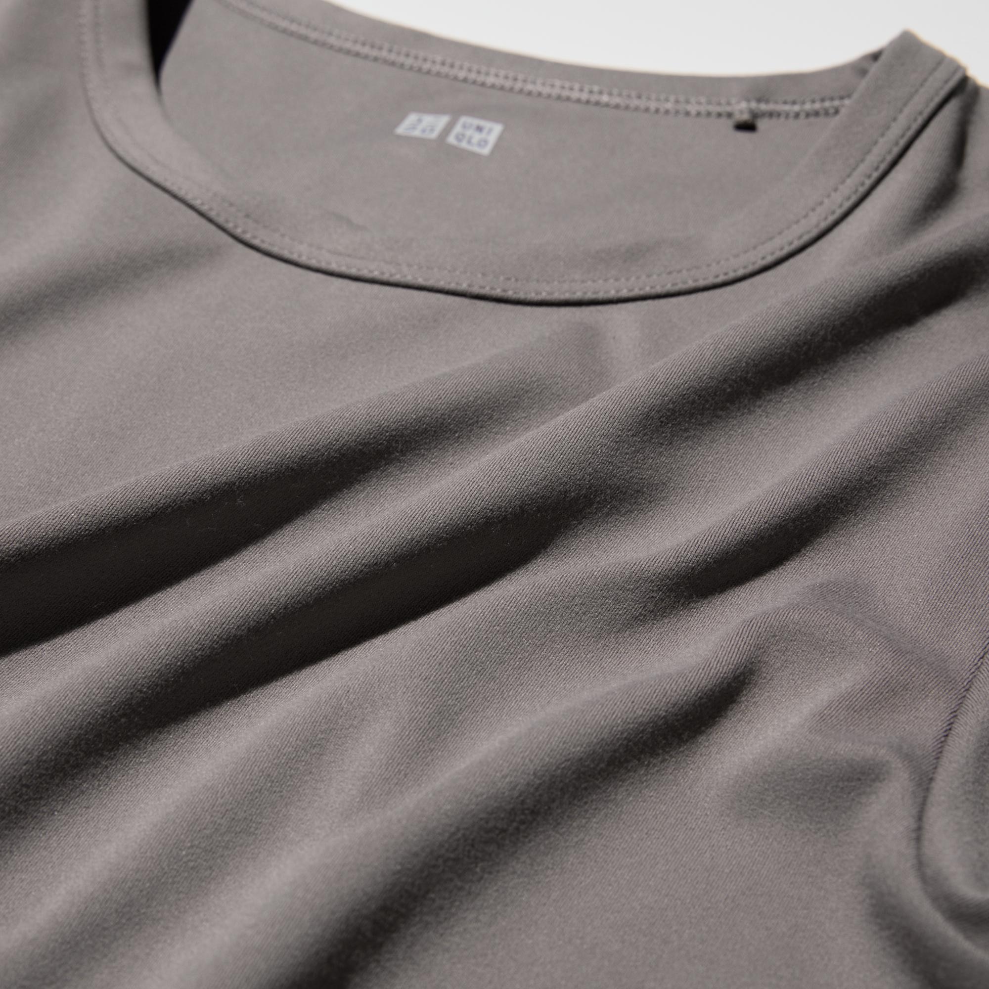 AIRism T-Shirt (soft, cropped) für Damen | UNIQLO DE