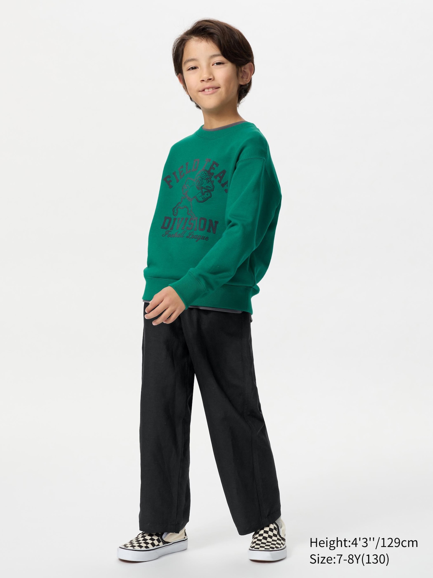 Easy Hose (Leinenmix, Wide Fit) für Kinder | UNIQLO DE