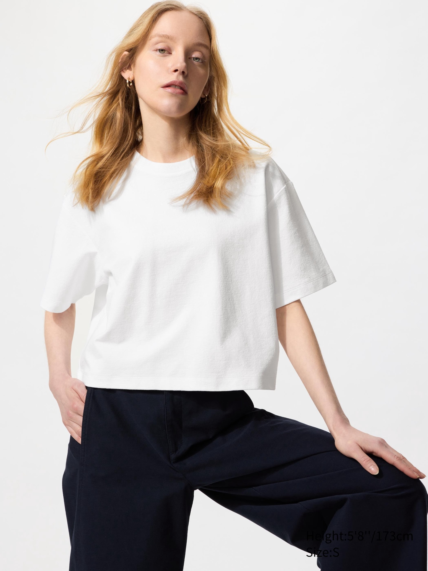 T-shirt en jersey texturé pour Femme | UNIQLO FR