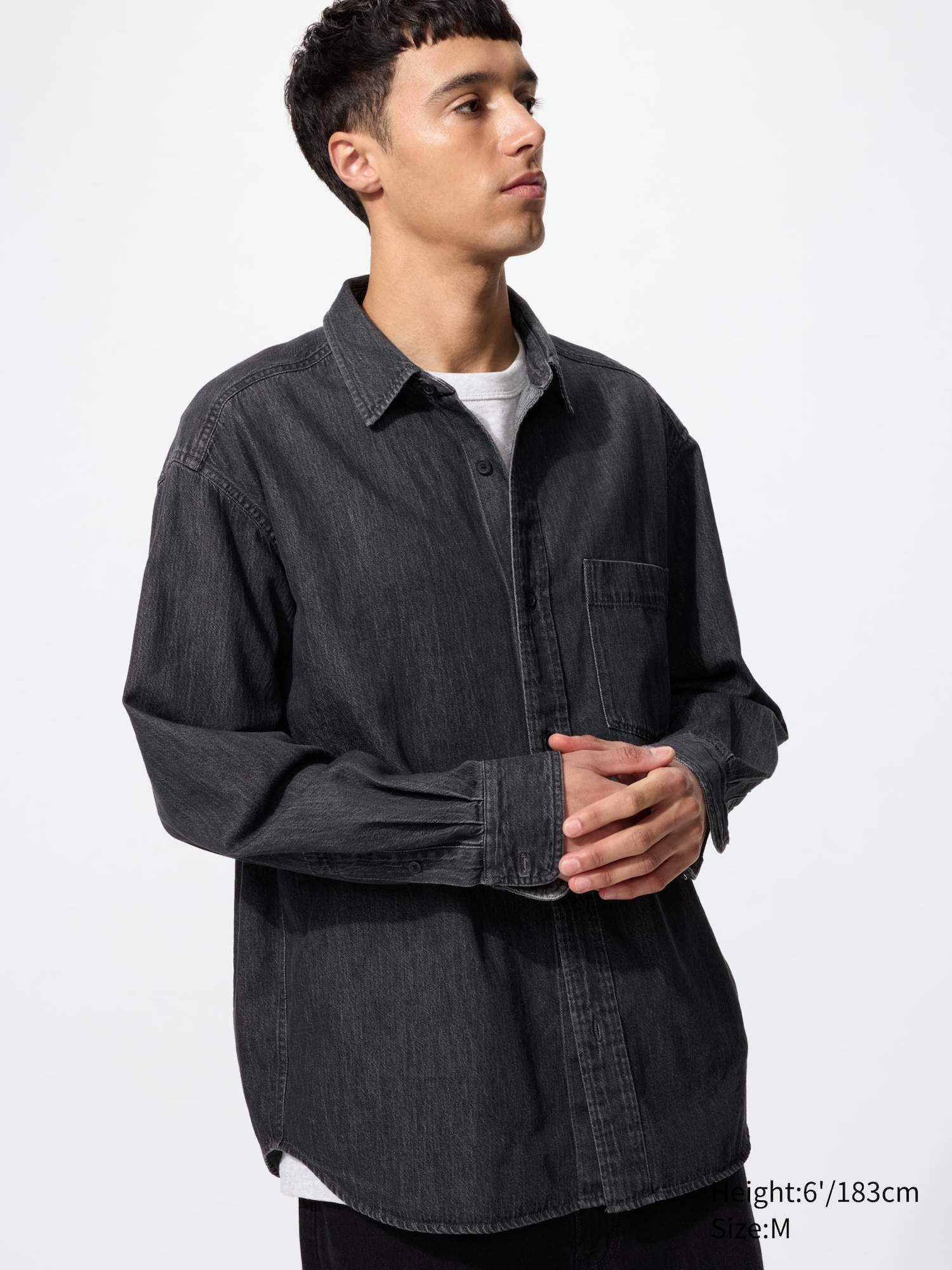 Men's Denim Shirt | UNIQLO SE