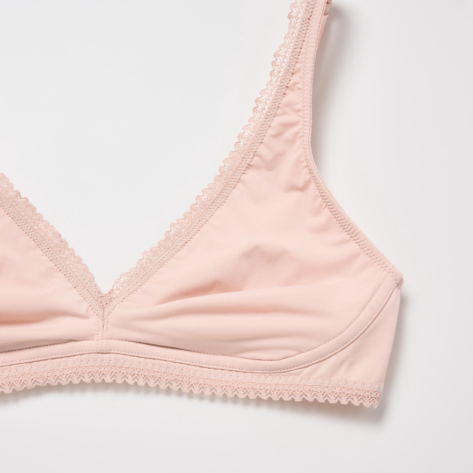 Soutien-gorge triangle sans armatures (microfibre) pour Femme | UNIQLO FR