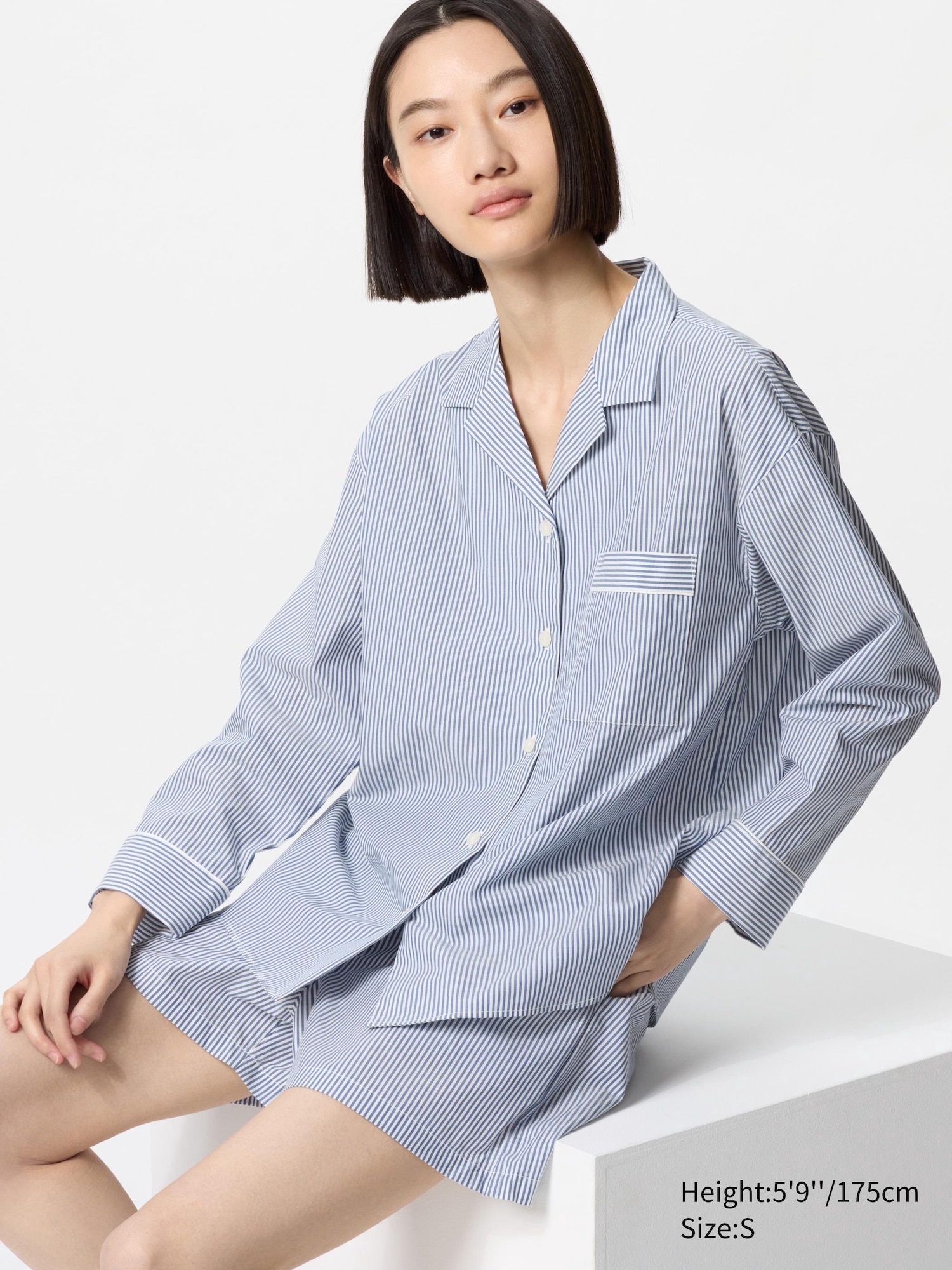 Pijama (rayas) para Mujer | UNIQLO ES