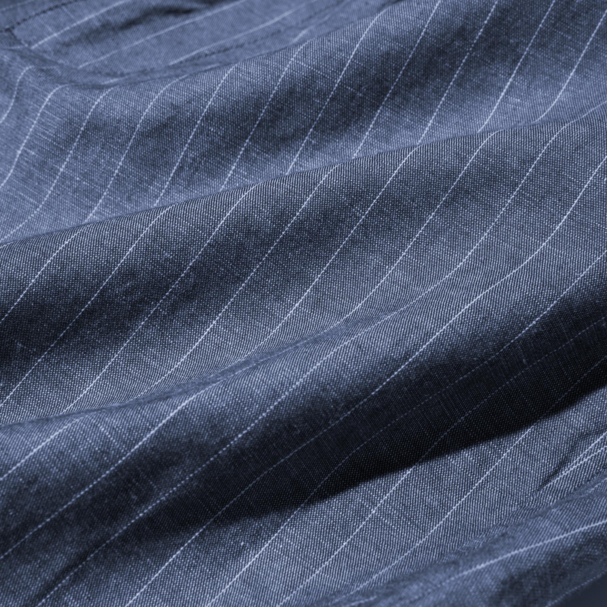 Men's Linen Blend Relaxed Trousers (Stripe) | UNIQLO HR