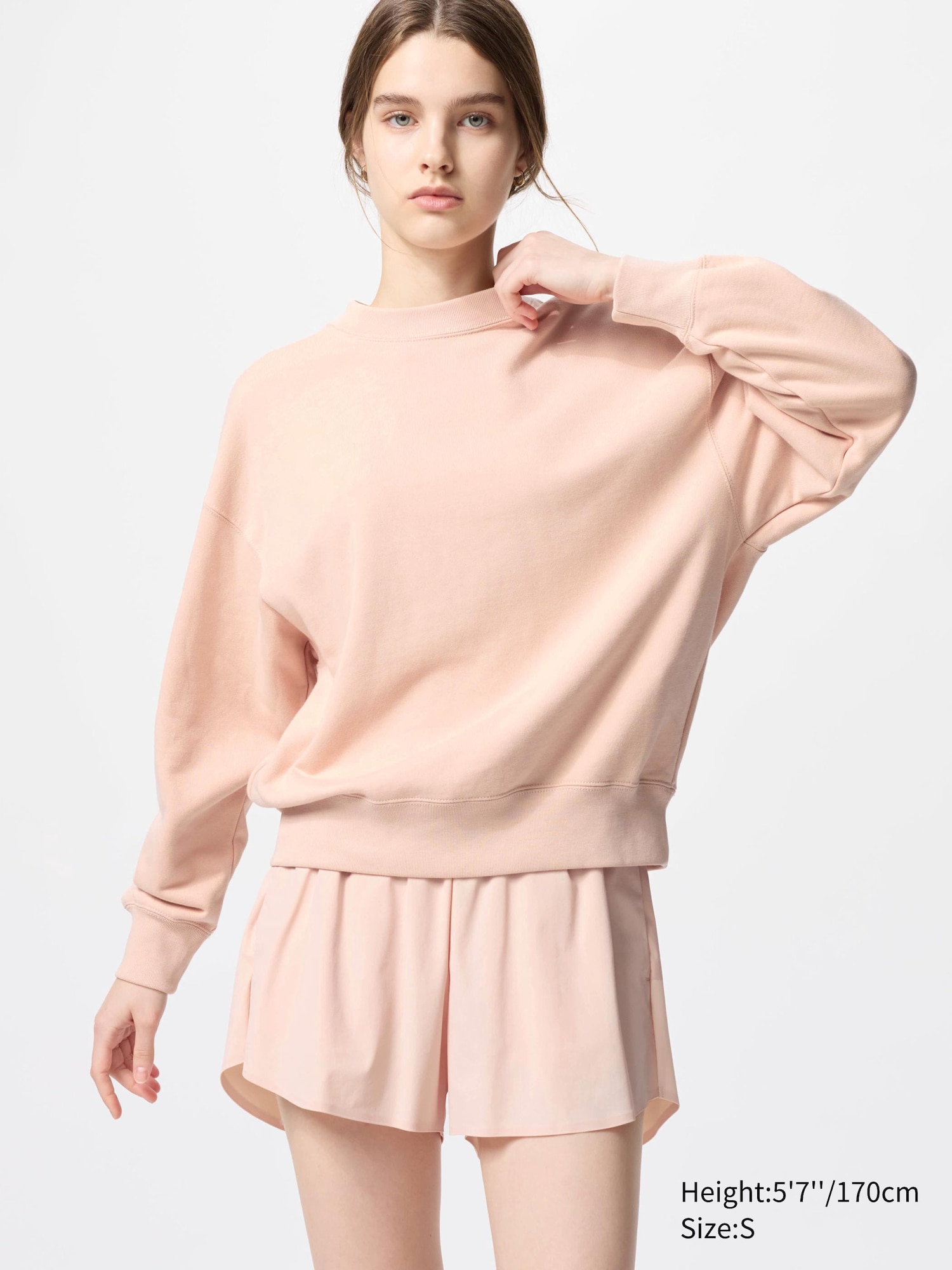Women's Crew Neck Sweatshirt | UNIQLO IT