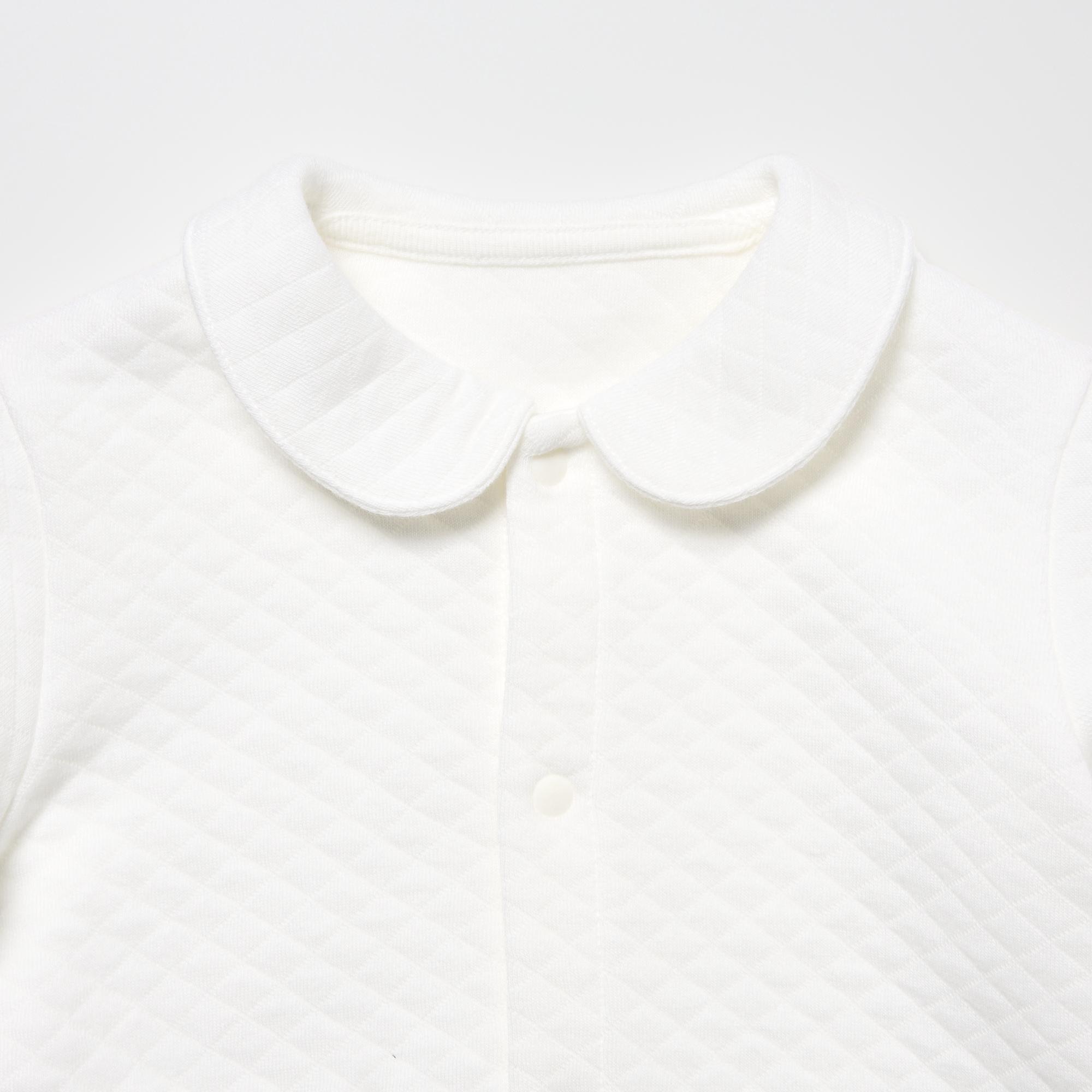 Babies' Quilted One Piece Outfit (Long Sleeve) | UNIQLO LU