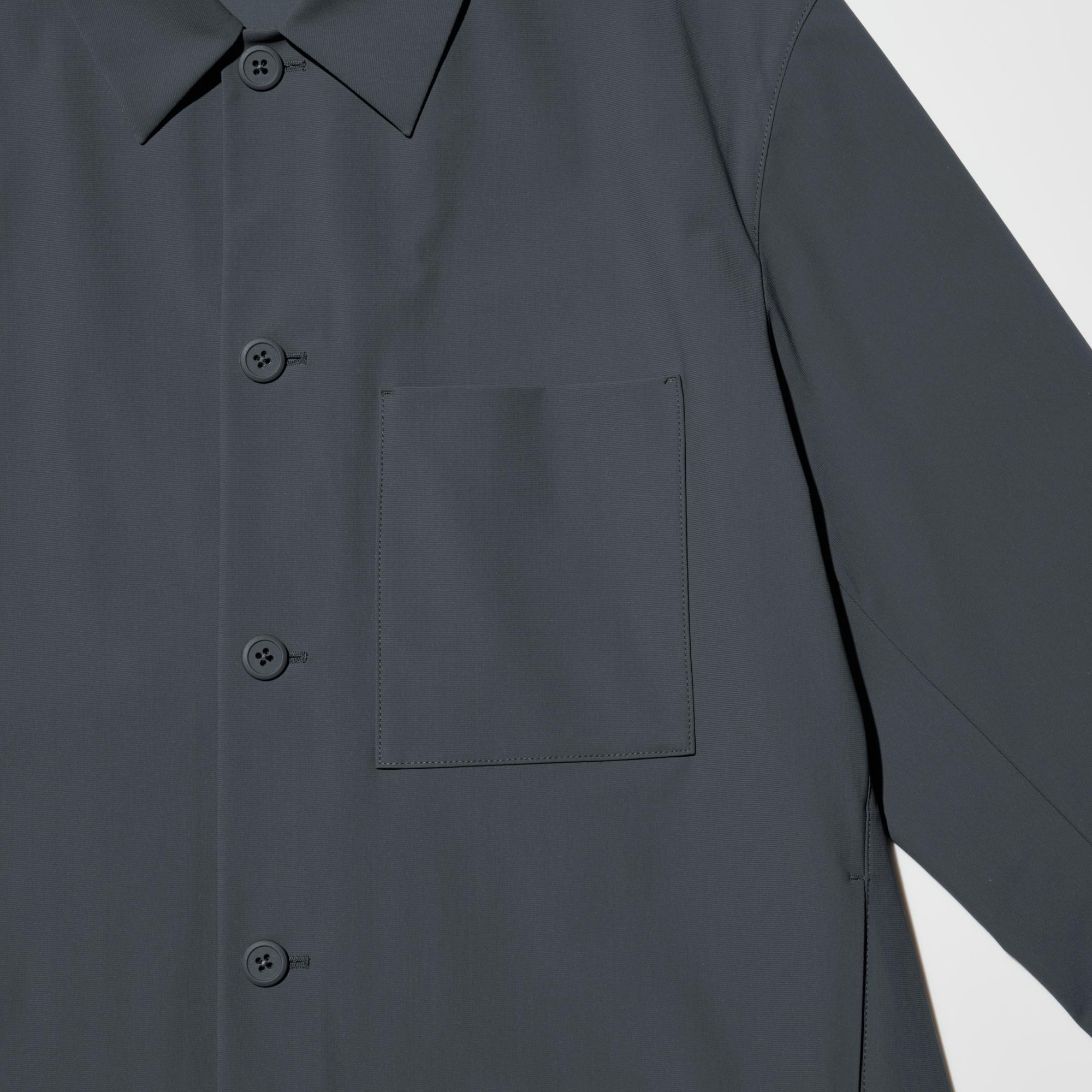 Men's Ultra Stretch Shirt Jacket | UNIQLO CZ