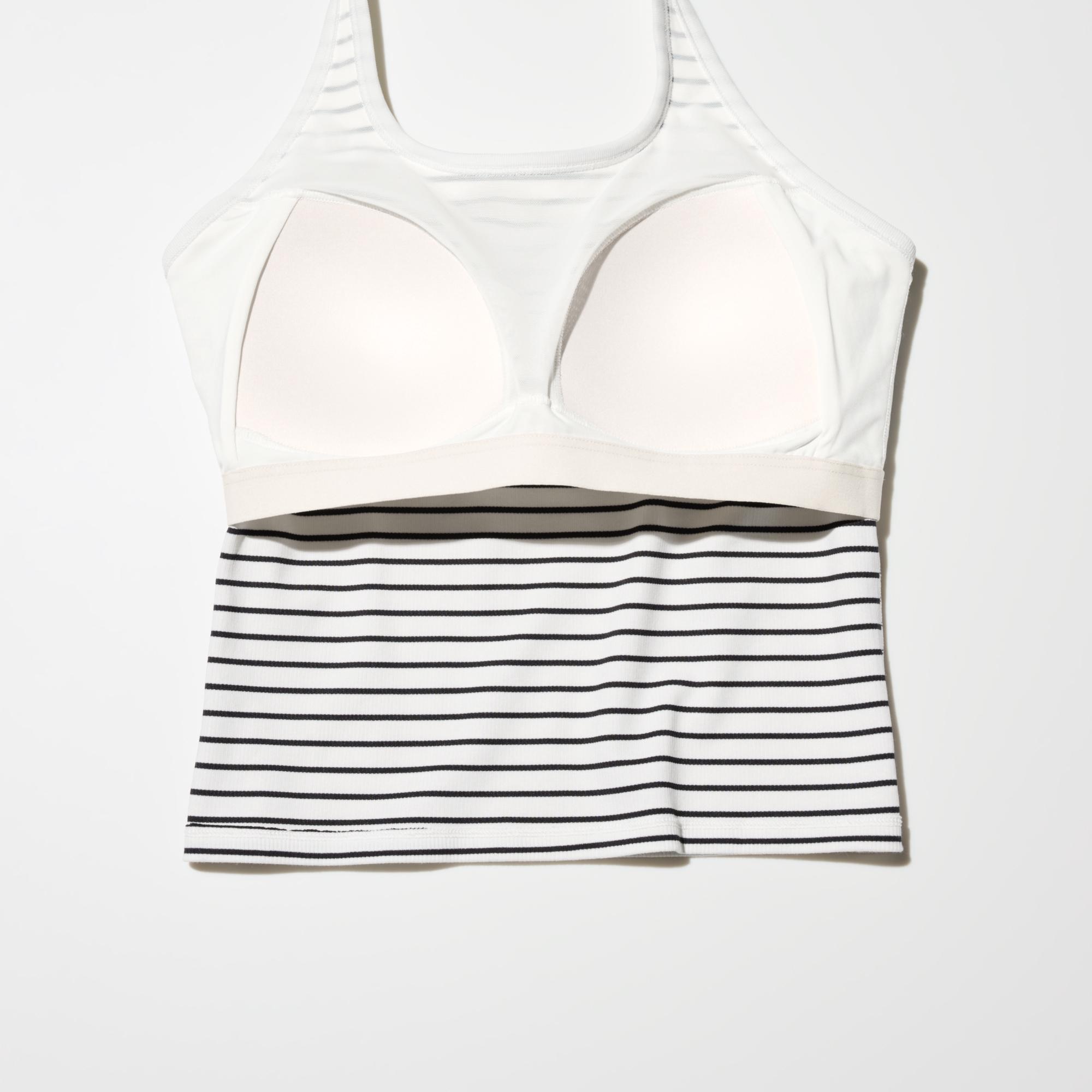 Neckholder BH-Top (offener Rücken, gestreift) für Damen | UNIQLO DE