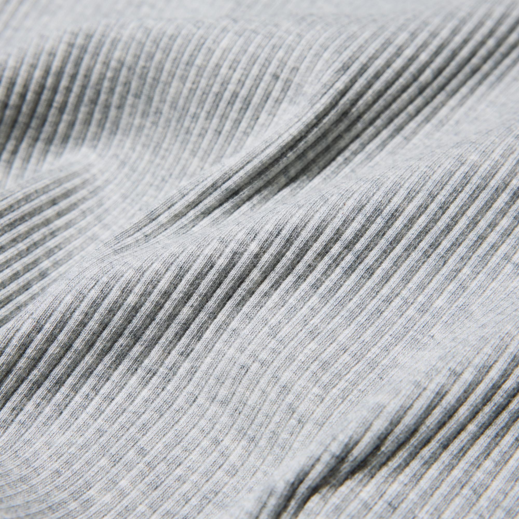 Women's Ribbed High Neck T-Shirt (Long Sleeve) | UNIQLO BE