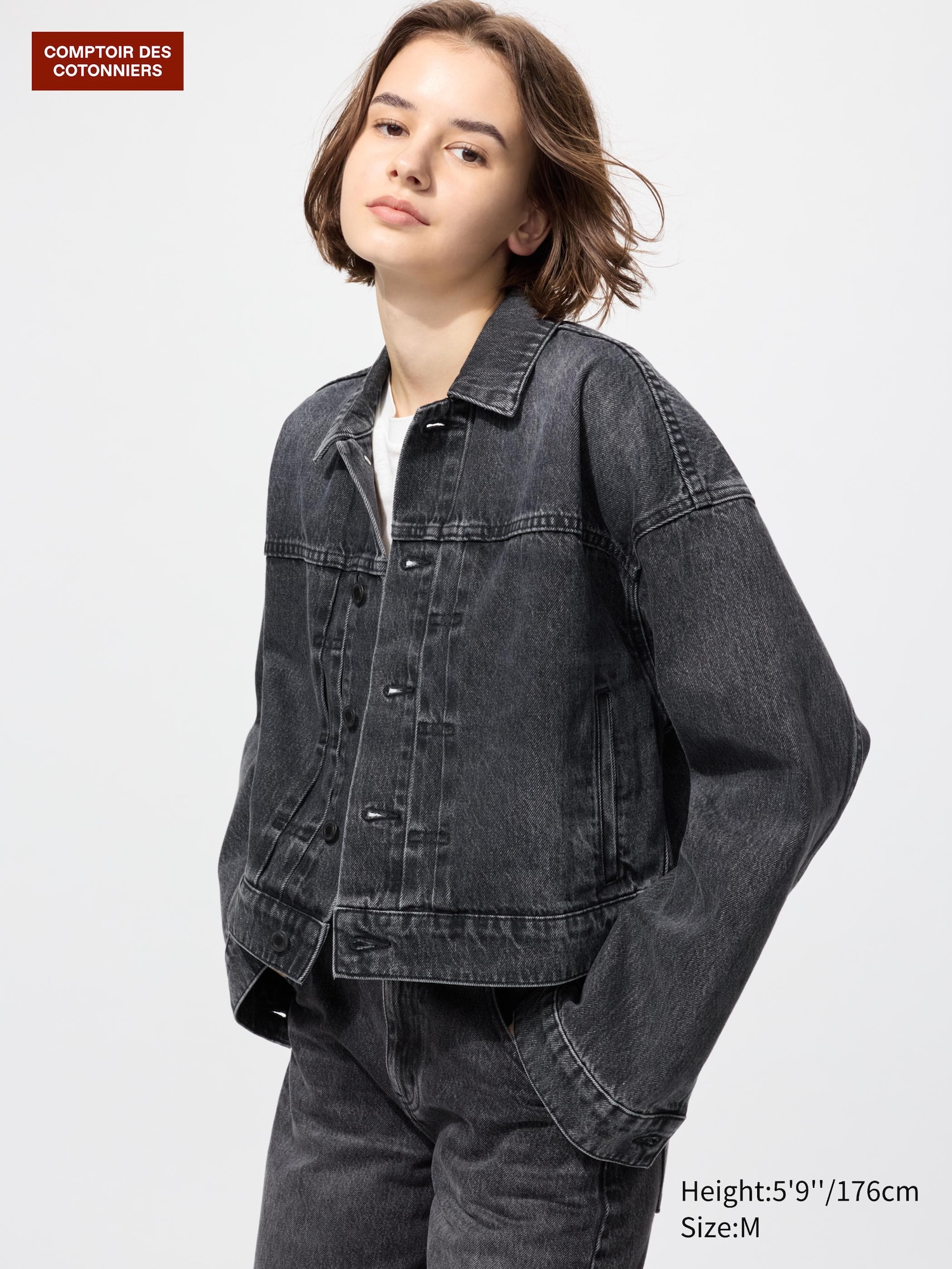 Women's Denim Short Jacket | UNIQLO GR