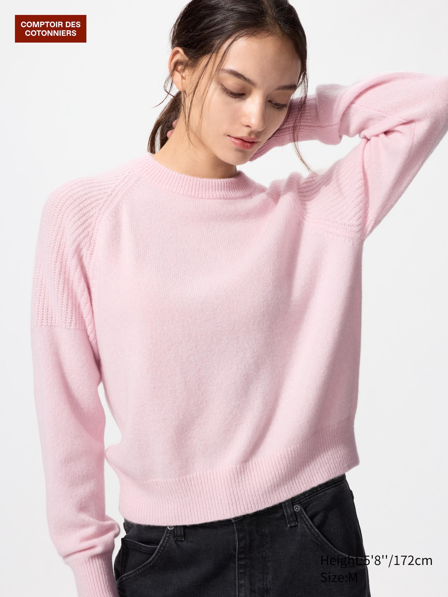Women's 100% Cashmere Crew Neck Jumper | UNIQLO IE