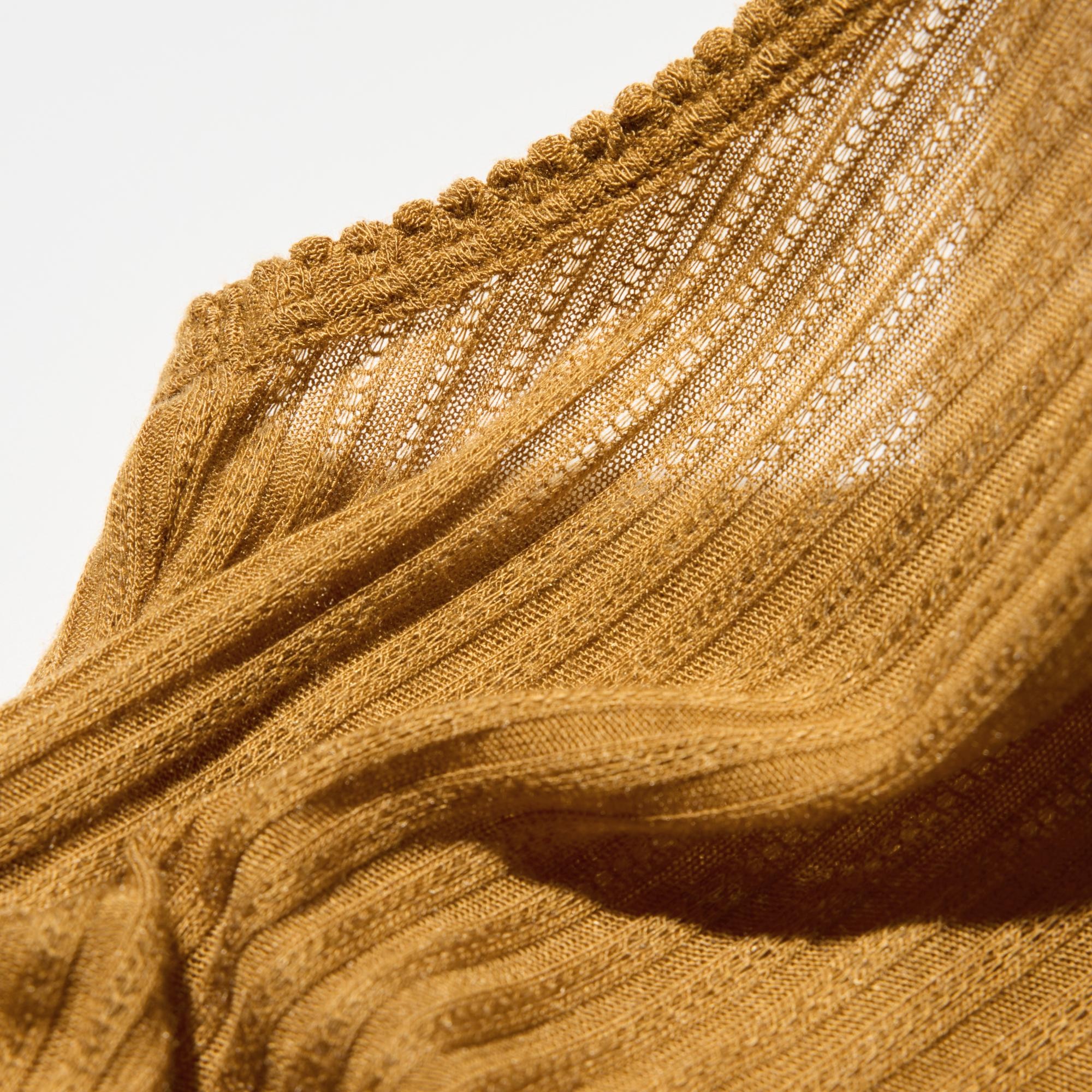Women's HEATTECH Cashmere Blend Pointelle Vest Top | UNIQLO LV