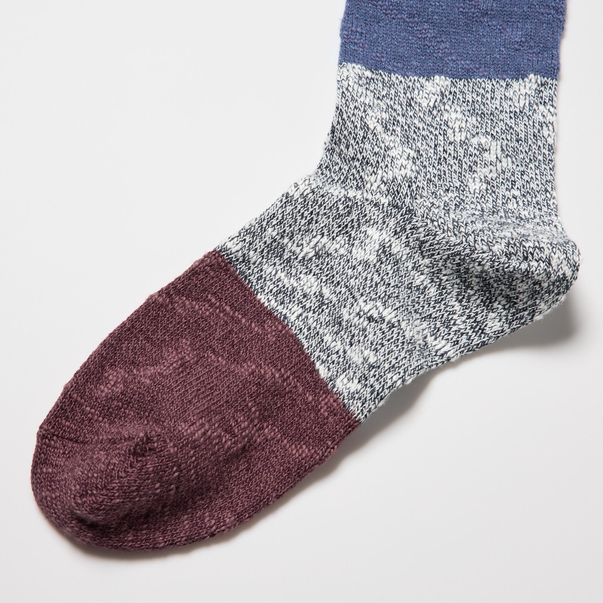 Unisex HEATTECH Socks (Melange, Colour Block) | UNIQLO ES