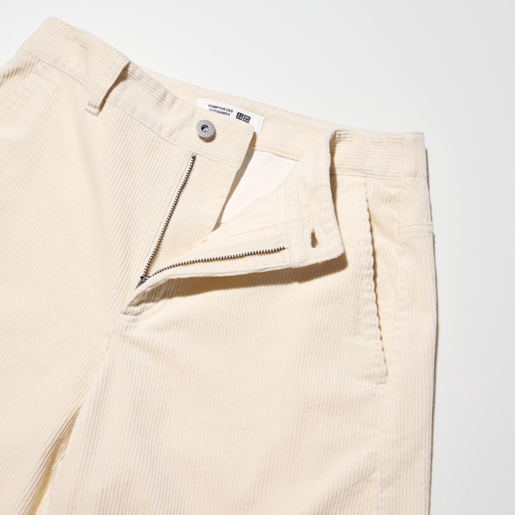 Cord Hose (Barrel Leg, kurz) für Damen | UNIQLO DE