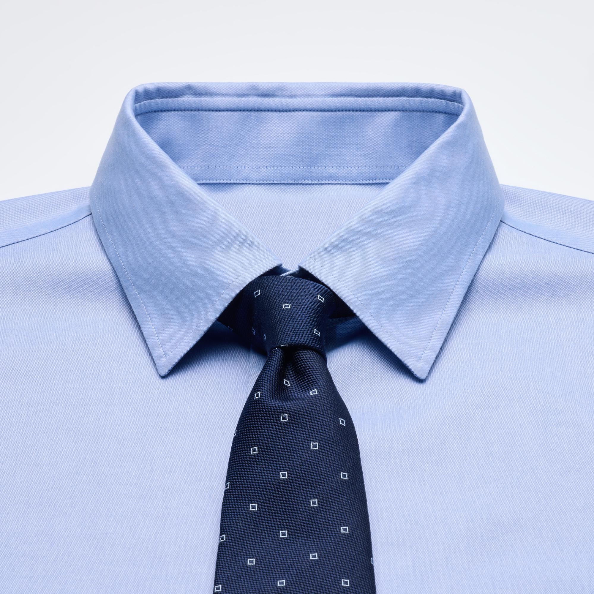 Men's Super Non-Iron Slim Fit Shirt (Regular Collar, Check) | UNIQLO LV