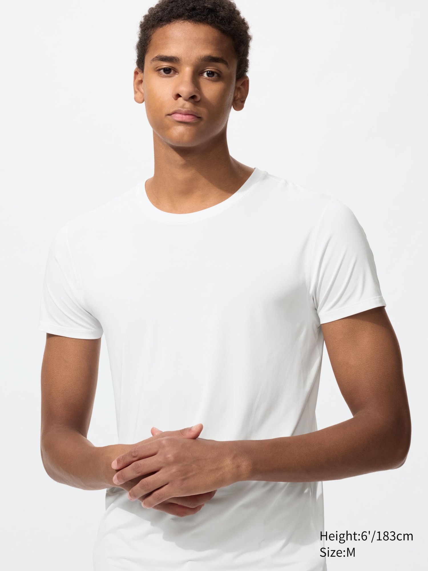 Men's AIRism Crew Neck T-Shirt | UNIQLO NL