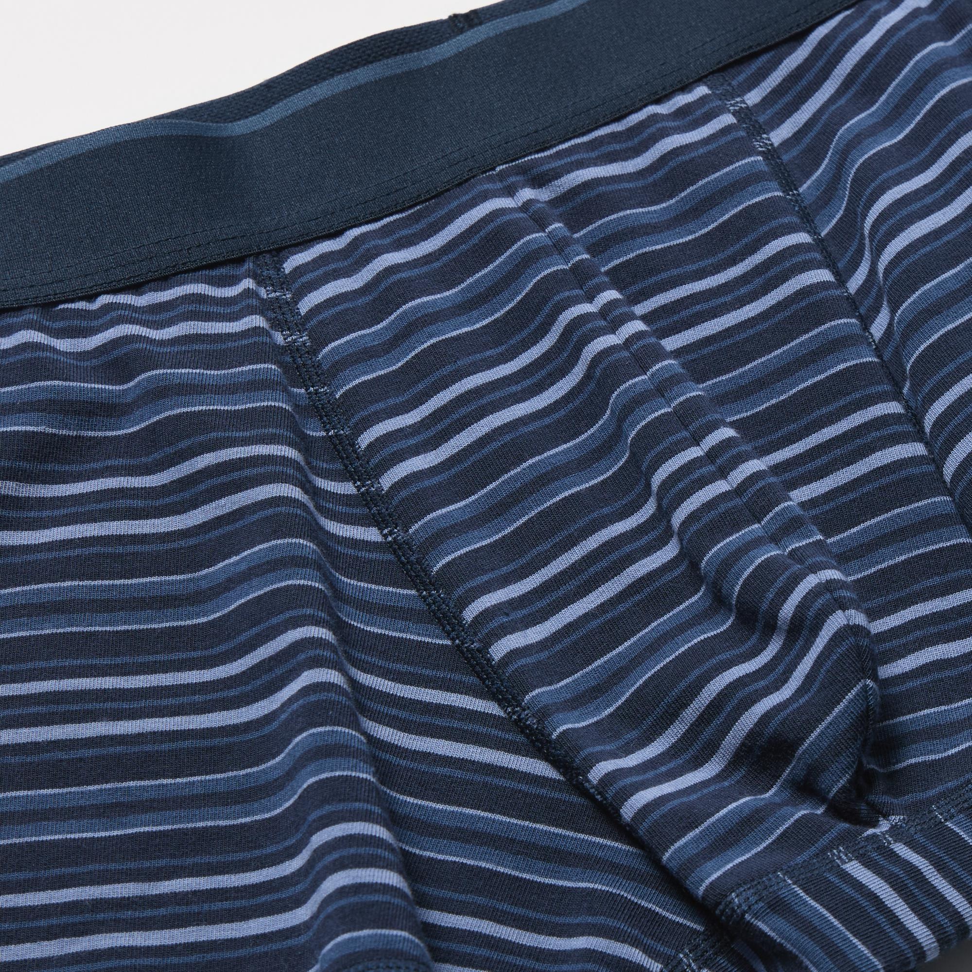 Men's Cotton Boxer Briefs (Low Rise, Striped) | UNIQLO LT