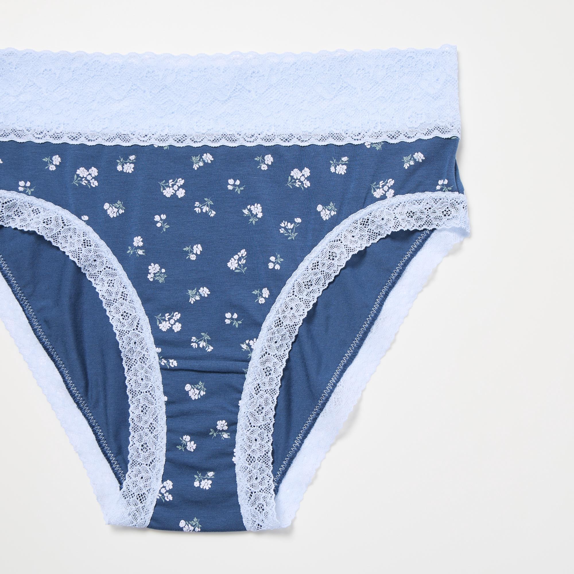 Women's Briefs (High Rise, Flowers) | UNIQLO PL