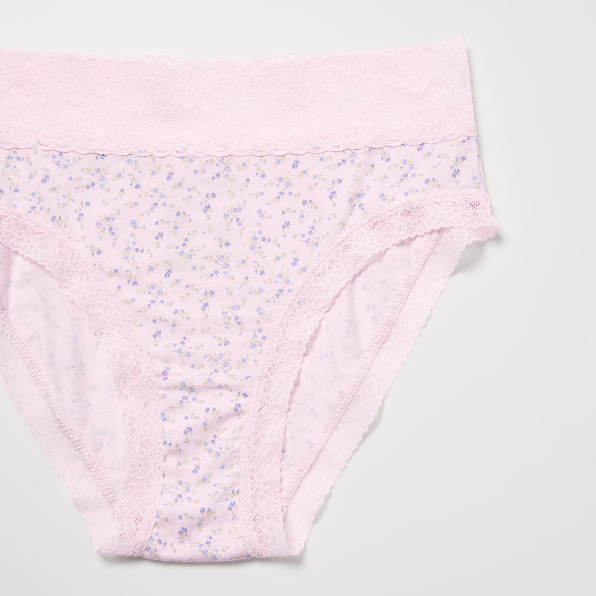 Women's Briefs (High Rise, Flowers) | UNIQLO PL