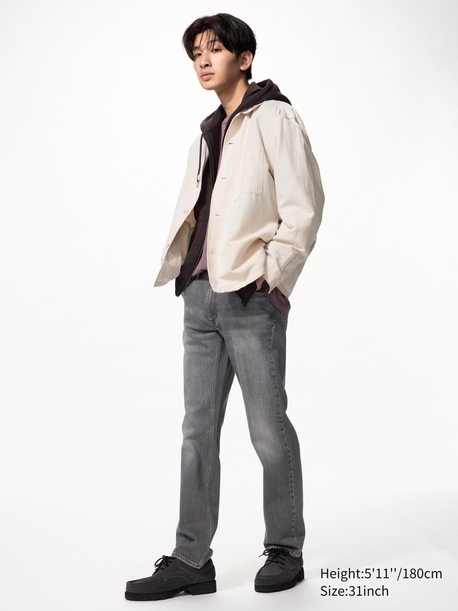 Men's Slim Straight Jeans | UNIQLO IE