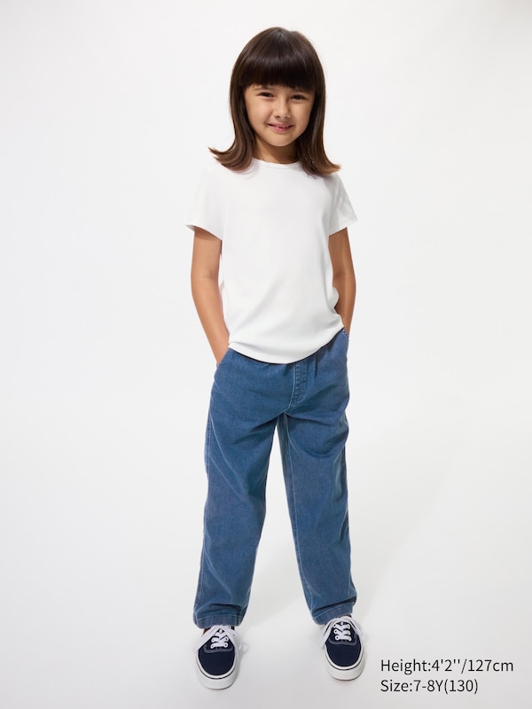 Kids' Ribbed T-Shirt | UNIQLO DK