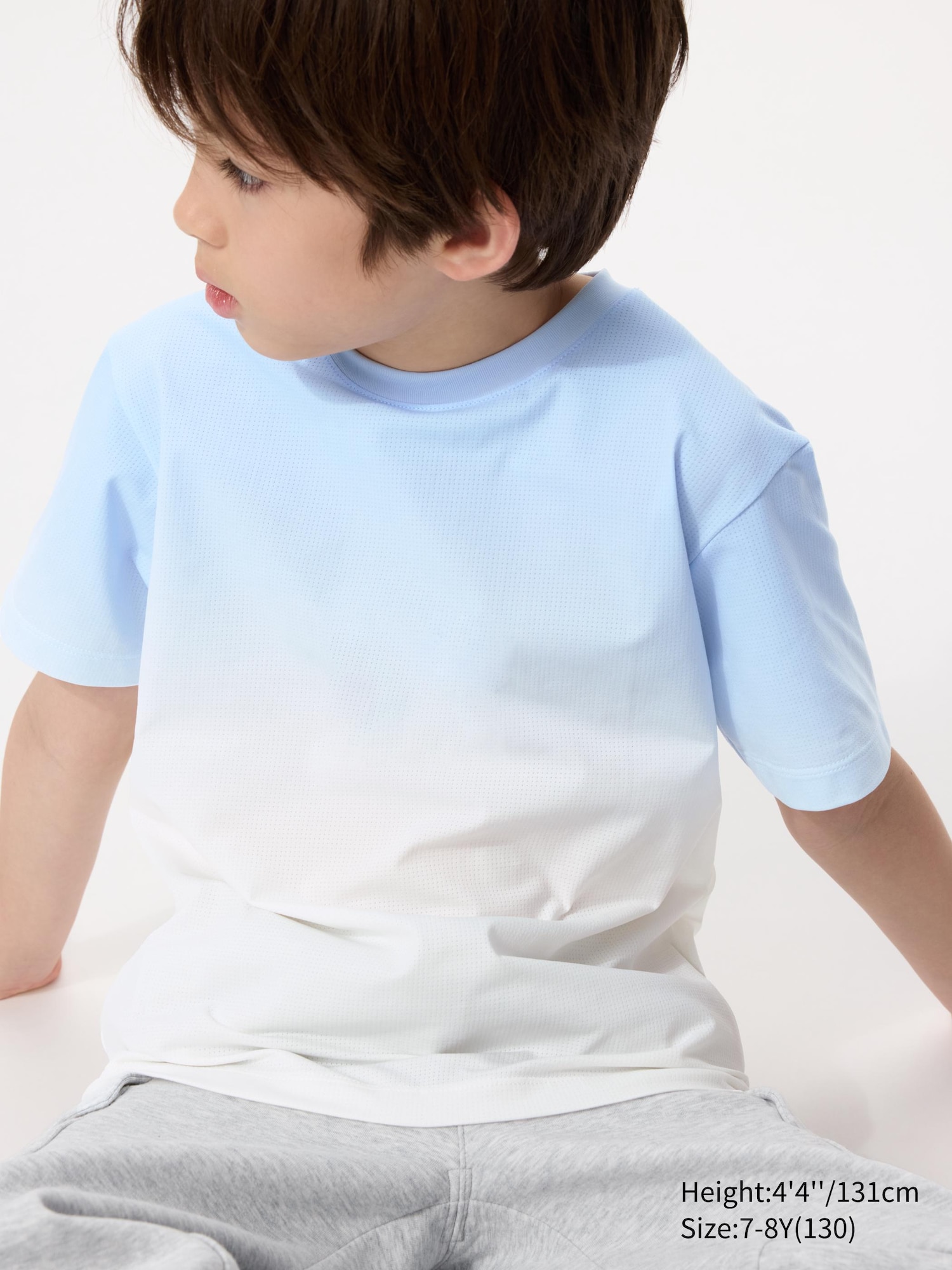 Kids' DRY-EX Crew Neck T-Shirt (Printed) | UNIQLO EE