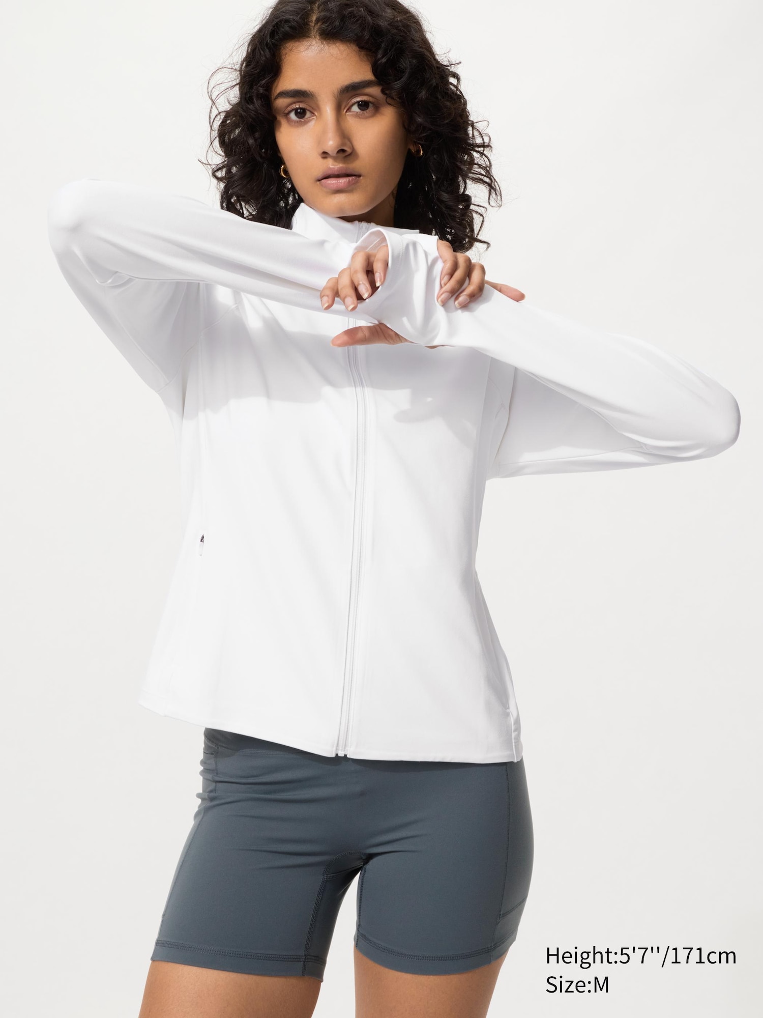 Women's Ultra Stretch Active Full-Zip Jacket | UNIQLO RO