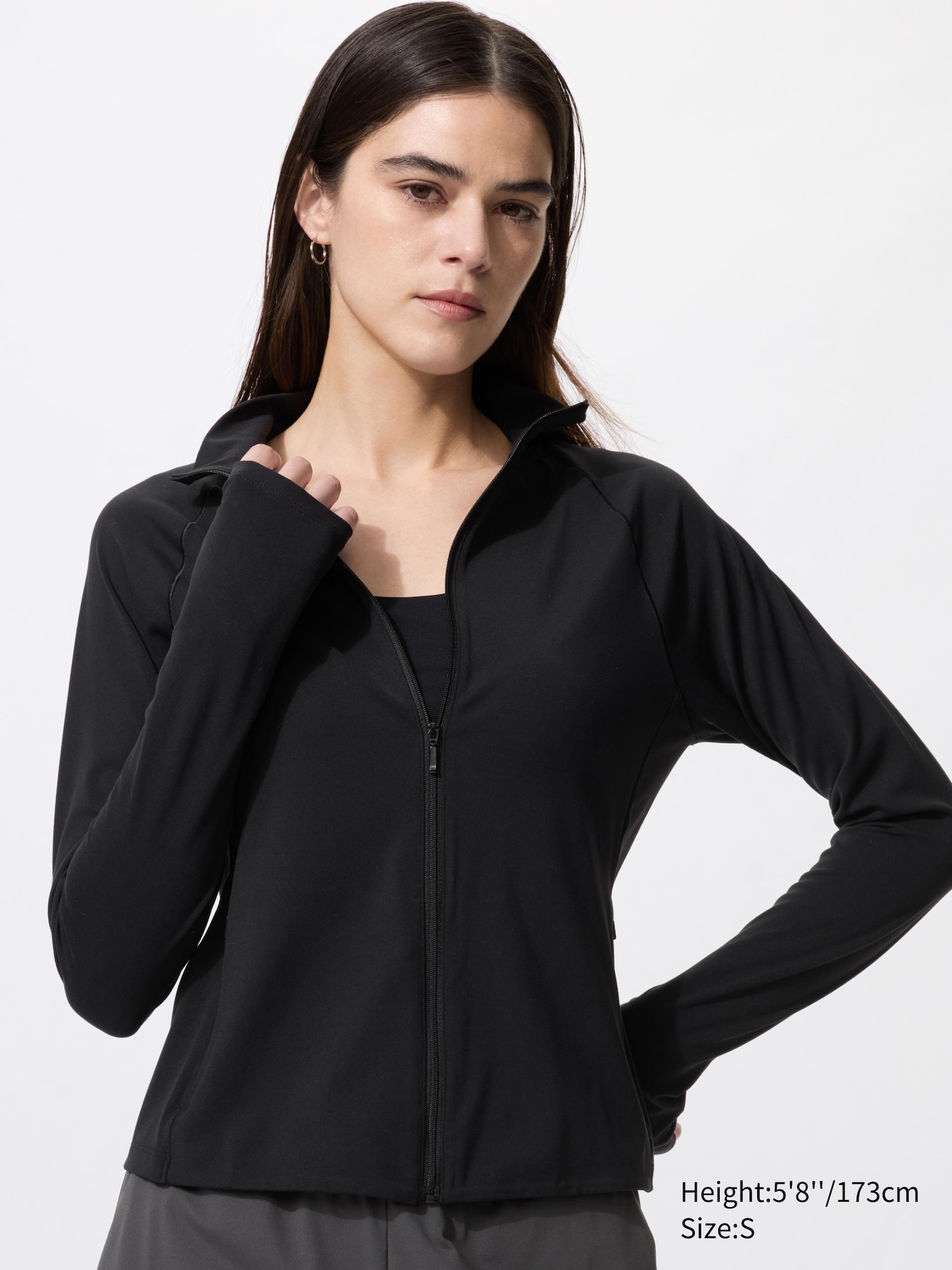 Women's Ultra Stretch Active Full-Zip Jacket | UNIQLO PT