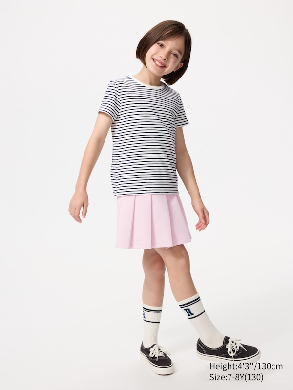 Kids' Ribbed T-Shirt (Striped) | UNIQLO DK