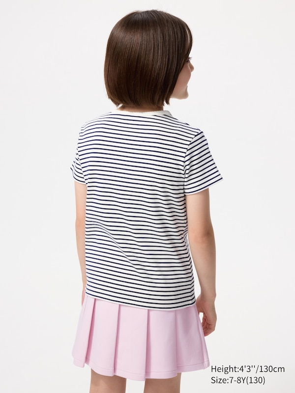 Kids' Ribbed T-Shirt (Striped) | UNIQLO DK