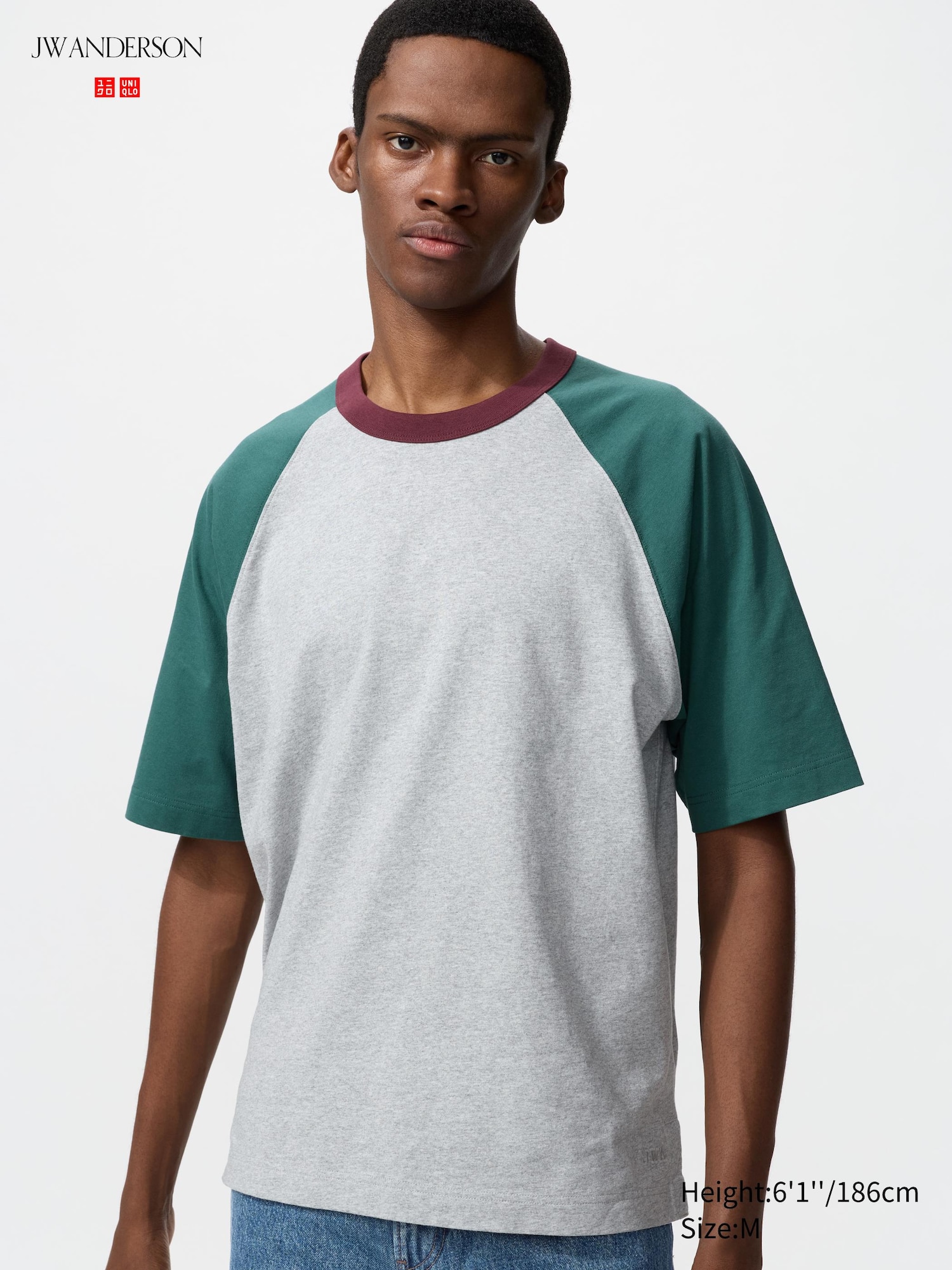 T-shirt Oversized Bicolore da Unisex | UNIQLO IT