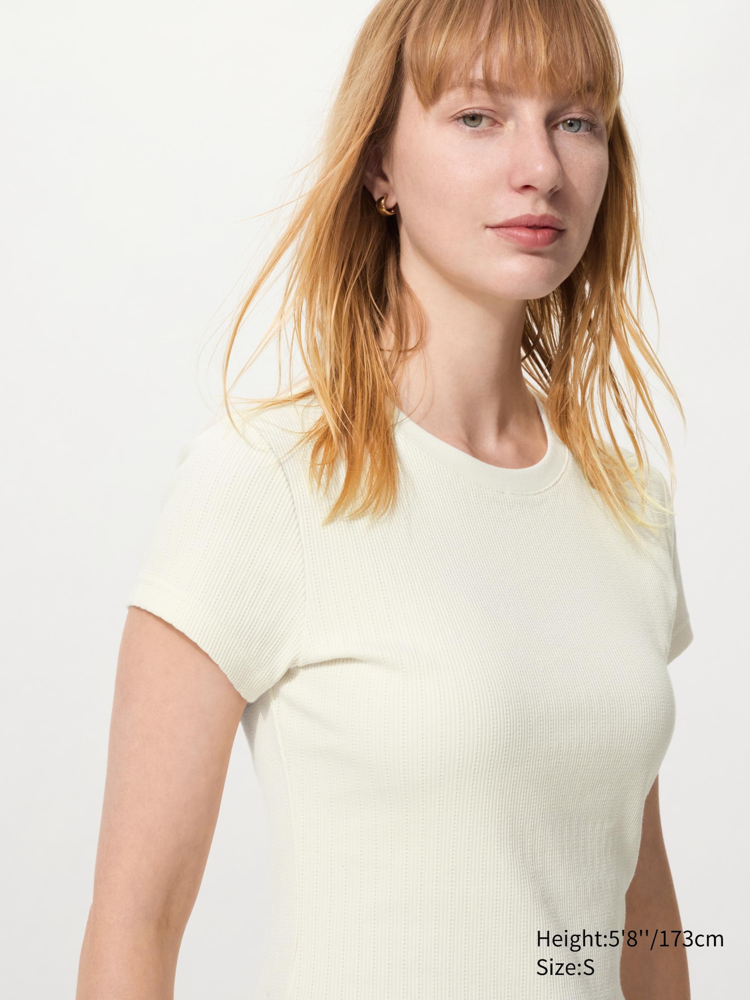 Women's Rib Mini T-Shirt | UNIQLO SE