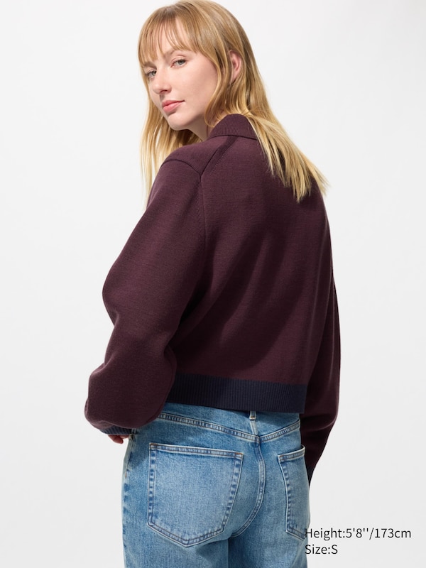 Women's High Rise Straight Cropped Jeans | UNIQLO CZ