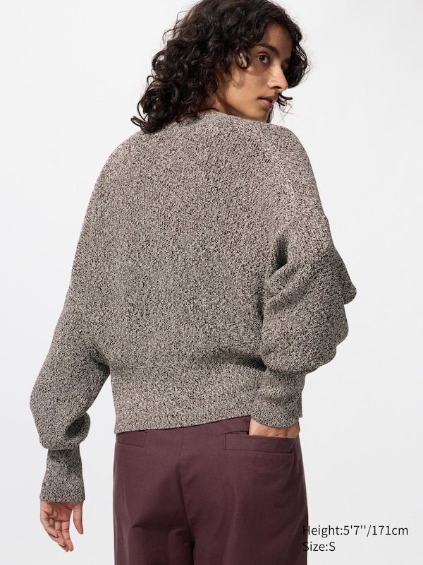 Women's Cotton Baggy Trousers | UNIQLO BG