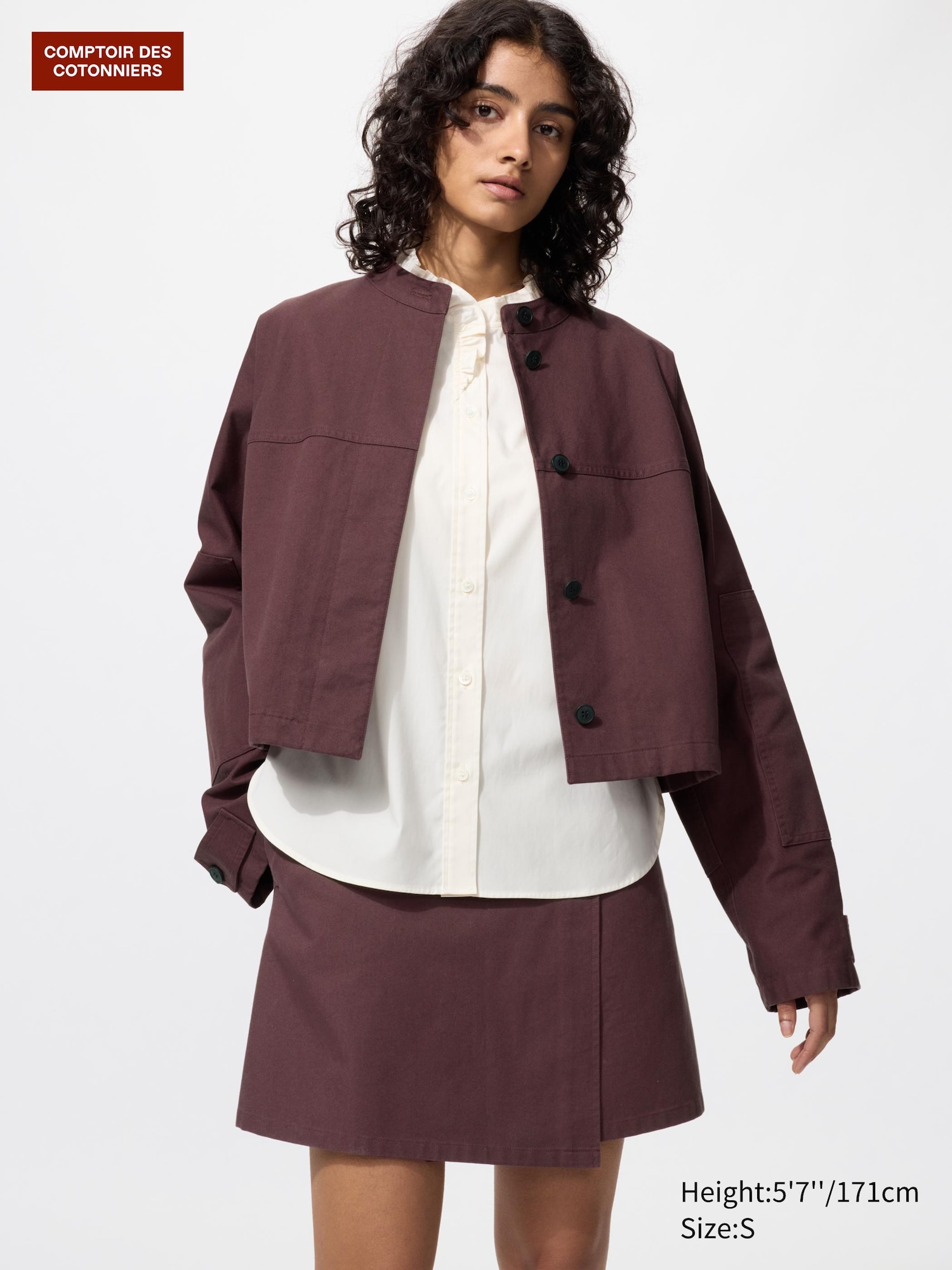 Women's Cotton Mini Skirt | UNIQLO SK