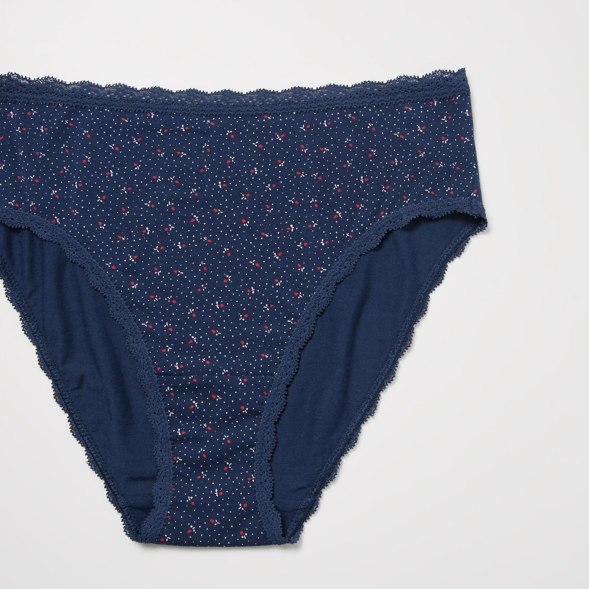 Women's Briefs (High Rise, Flowers) | UNIQLO LV