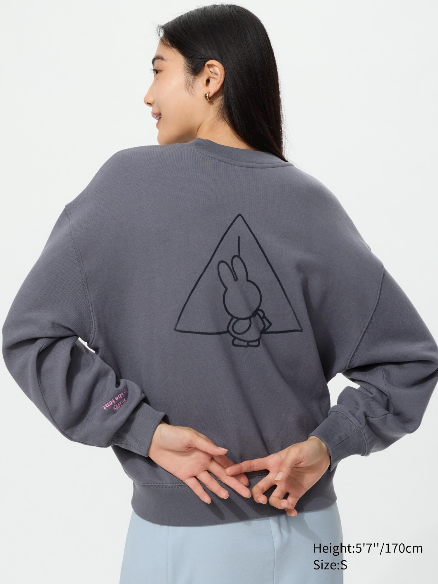 Women's miffy in bloom UT Graphic Sweatshirt | UNIQLO LT