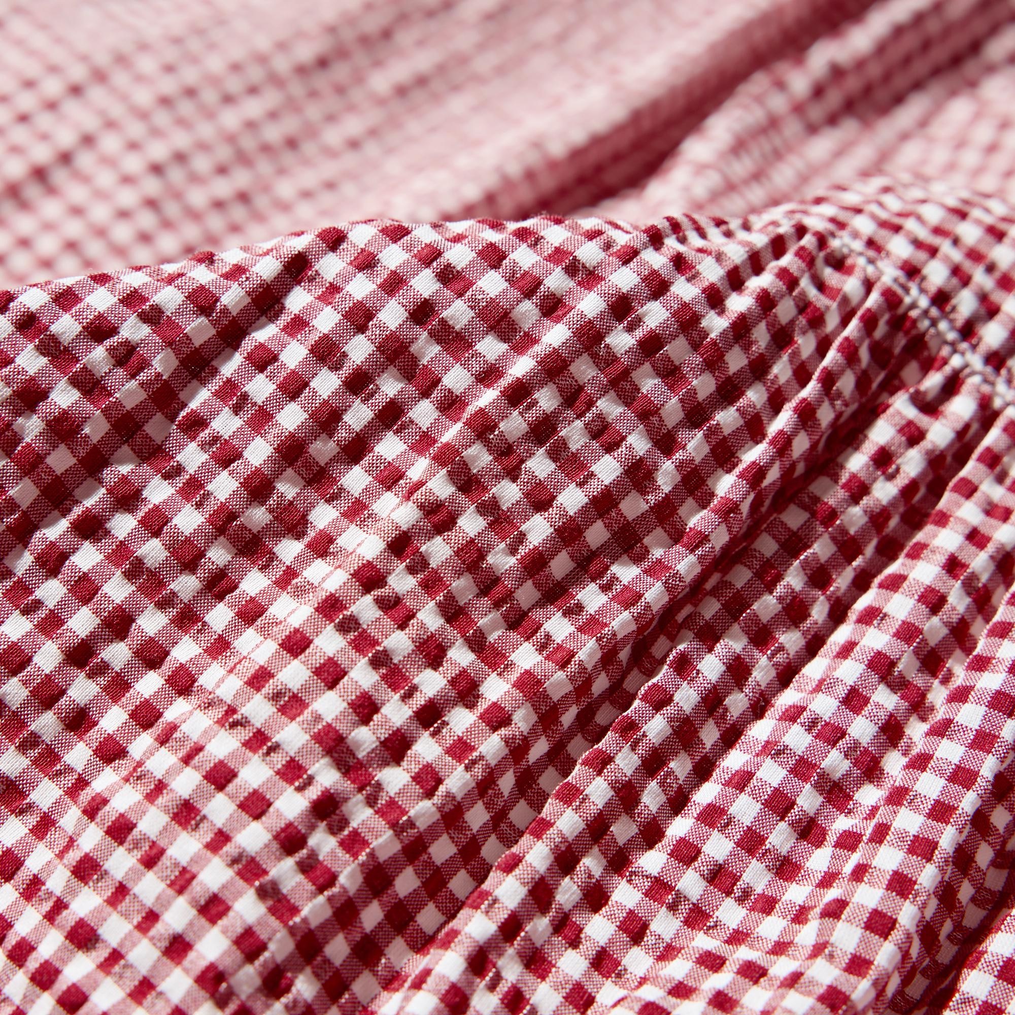 Women's Tiered Maxi Skirt Gingham | UNIQLO CZ