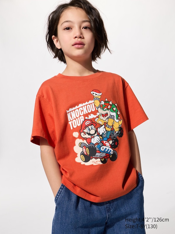 Kids Mario Kart World UT T-Shirt | UNIQLO NL