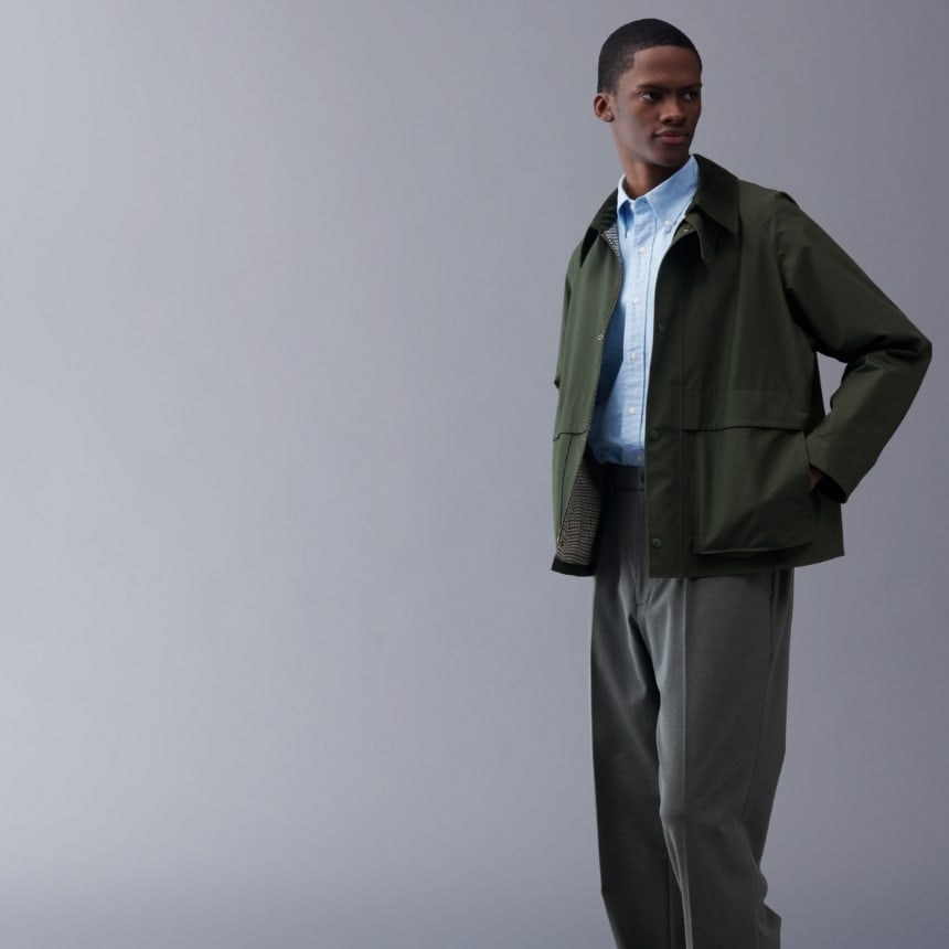 Utility Short Blouson Jacket | UNIQLO GB