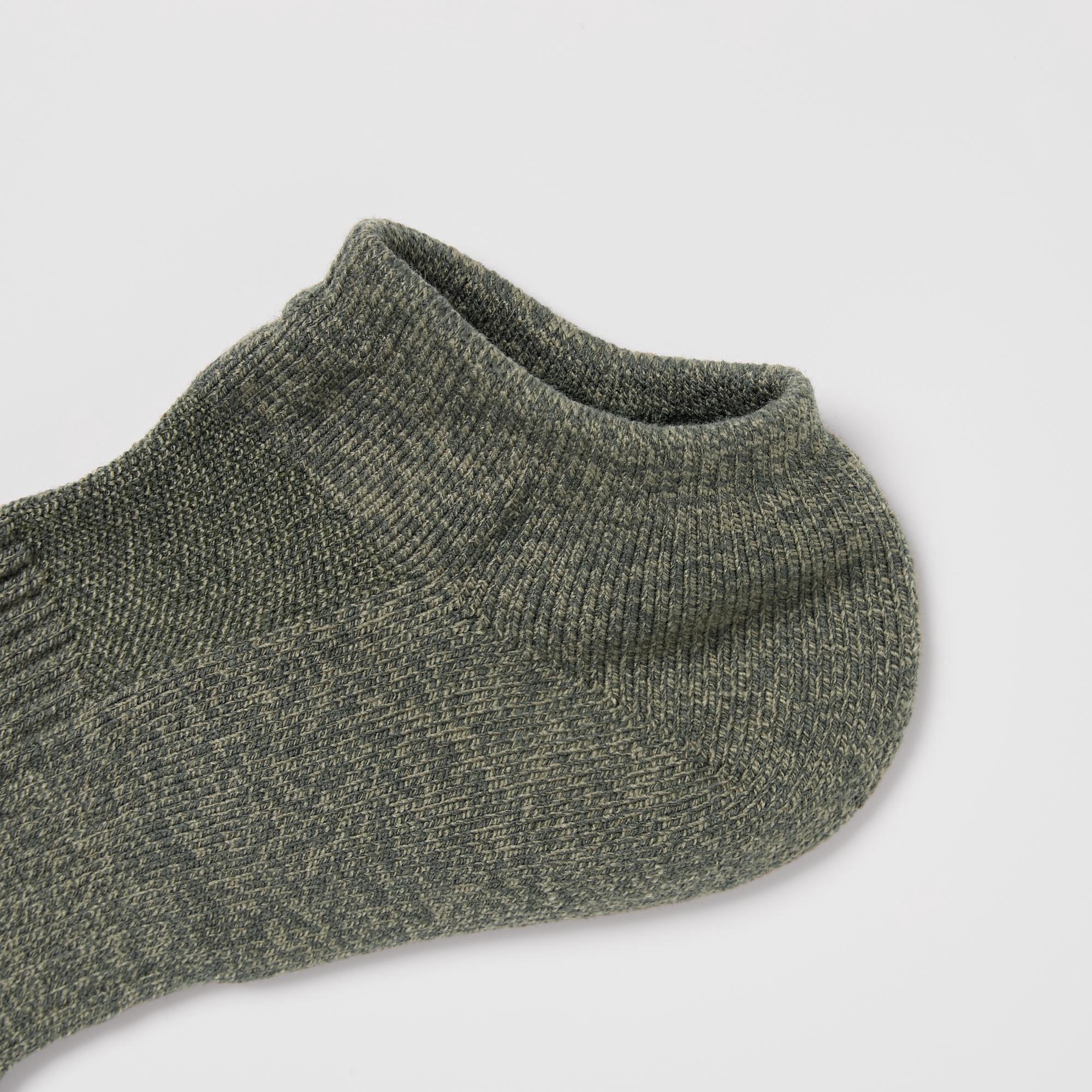 Men's HEATTECH Socks (Short, Pile) | UNIQLO UK