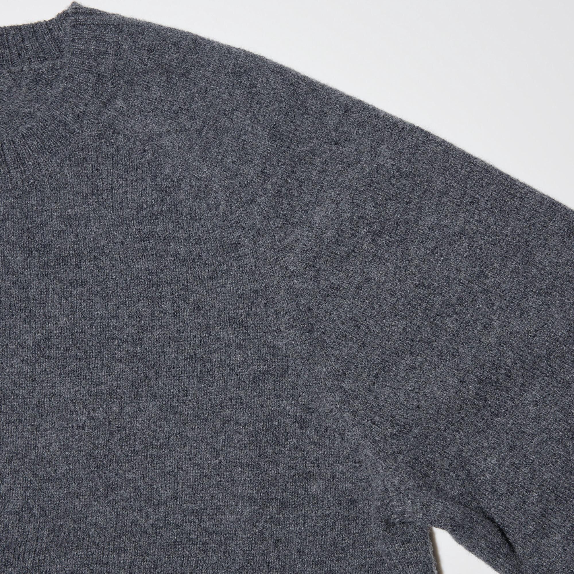 Men's Lambswool Crew Neck Jumper | UNIQLO UK