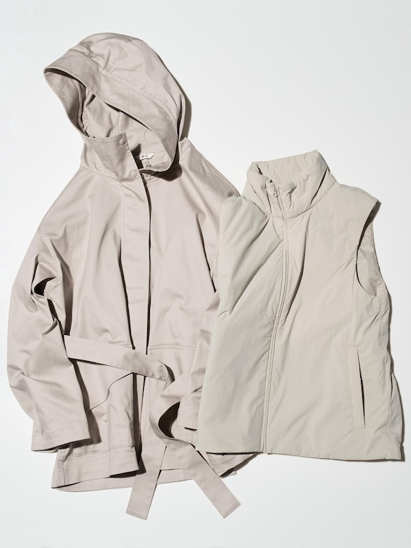 Women's Cotton Oversized Half Coat | UNIQLO UK