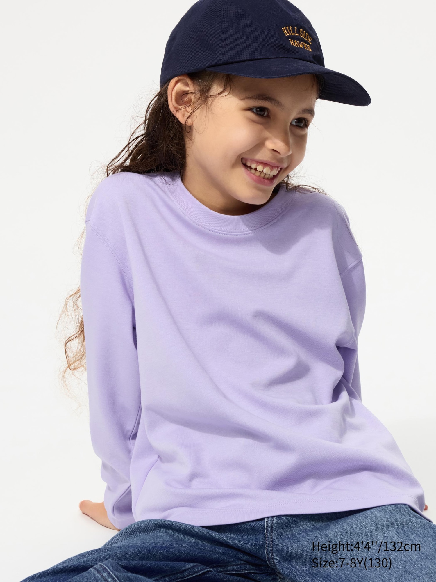 Kids' AIRism Cotton Crew Neck T-Shirt (Long Sleeve) | UNIQLO UK