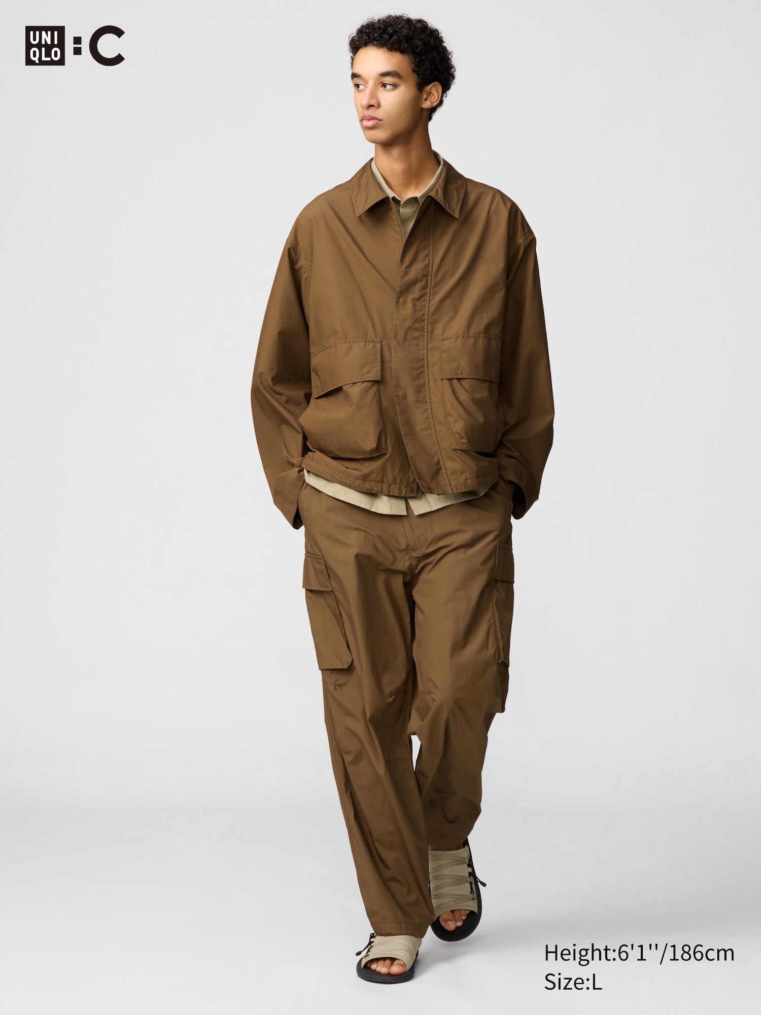 Men's Wide Cargo Trousers | UNIQLO UK