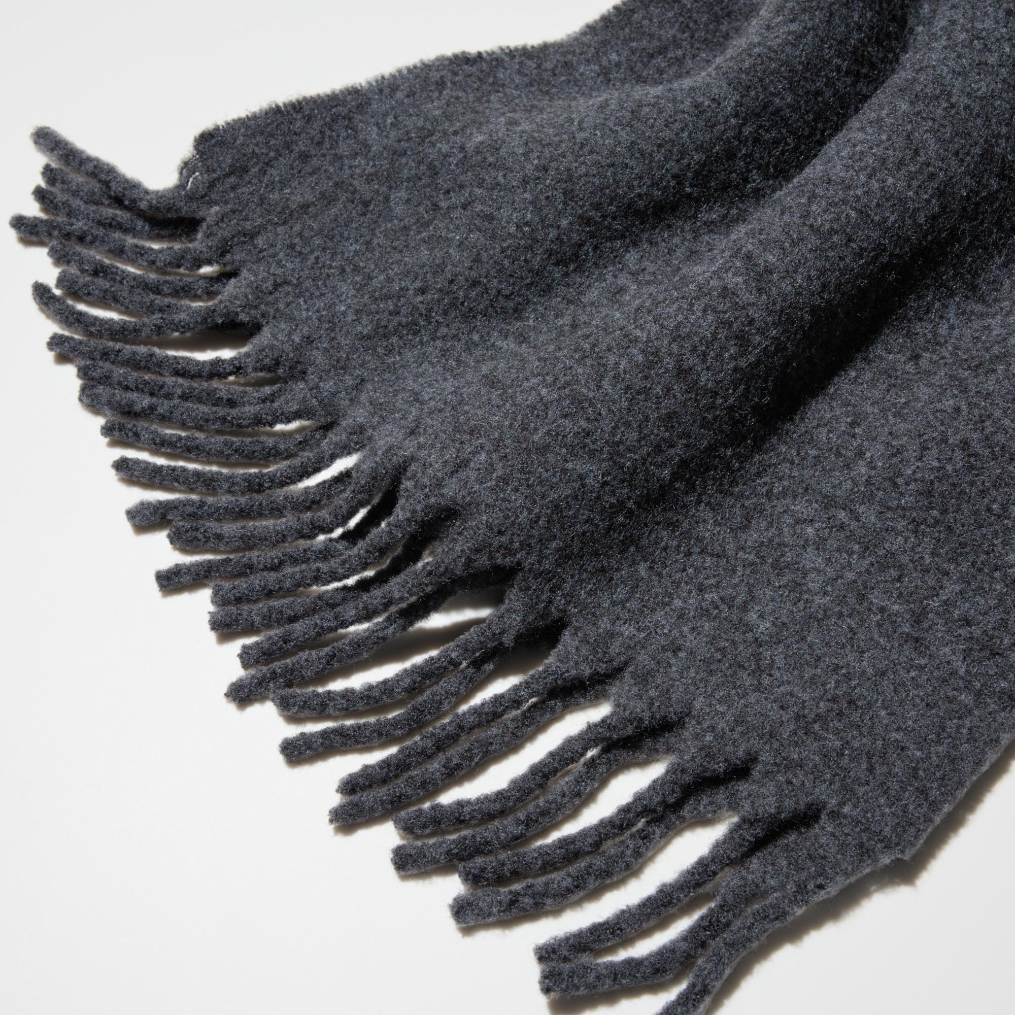 Unisex Soufflé Yarn Chunky Stole | UNIQLO UK