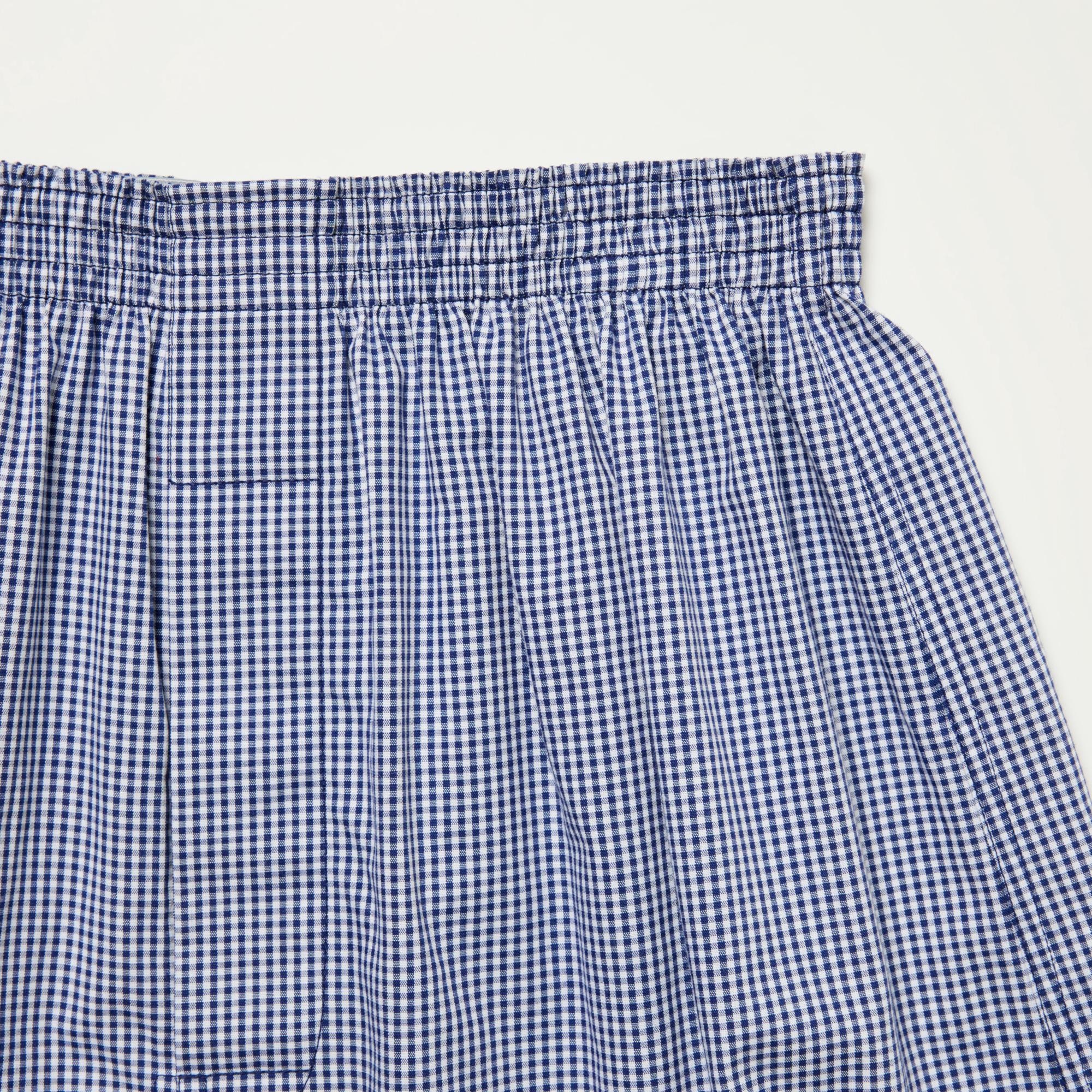 Men's Woven Trunks (Gingham) | UNIQLO UK