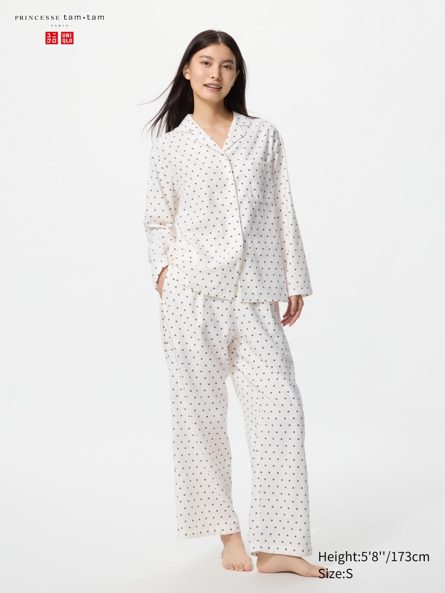 Women's Flannel Pyjamas (Long Sleeve) | UNIQLO UK