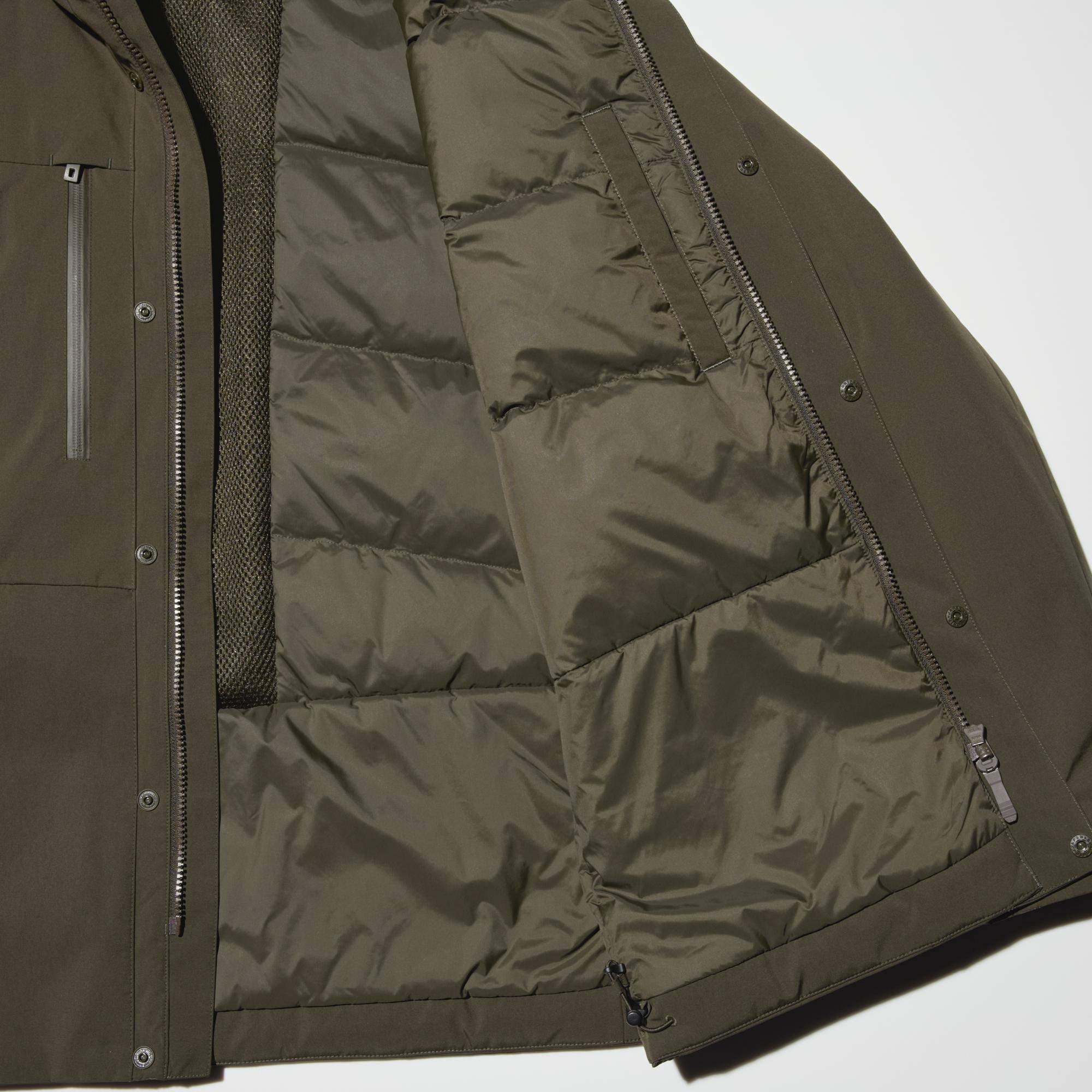 Men's Hybrid Recycled Down Parka | UNIQLO UK