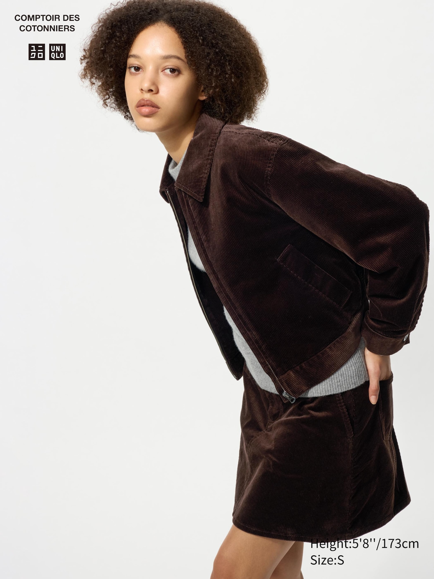 Women's Corduroy Short Jacket | UNIQLO UK